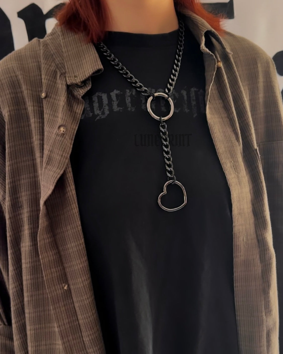 Gunmetal Heart Lasso – LunePrint